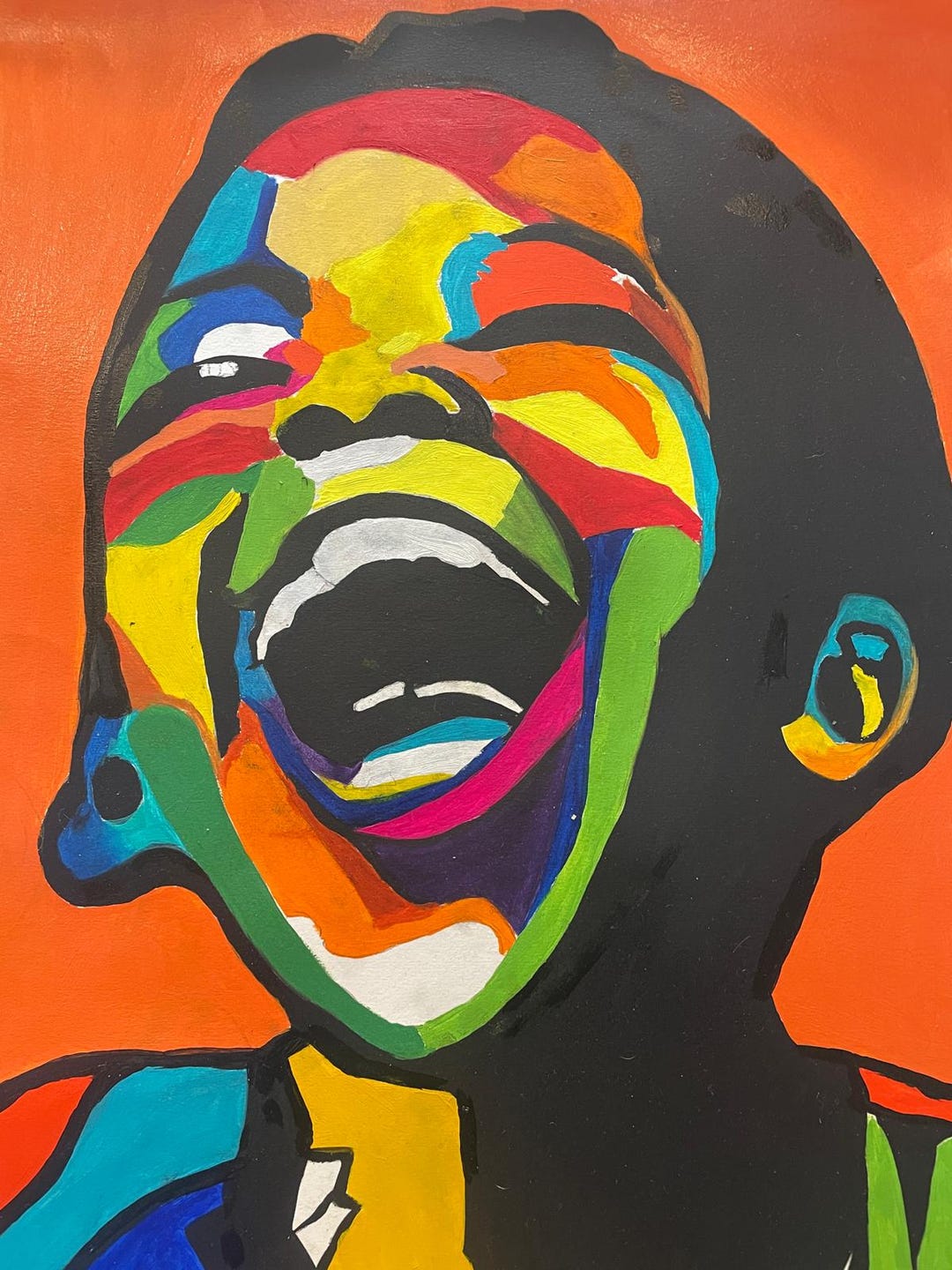Vibrant African Joy – Original Hand-painted Artwork - South African ...