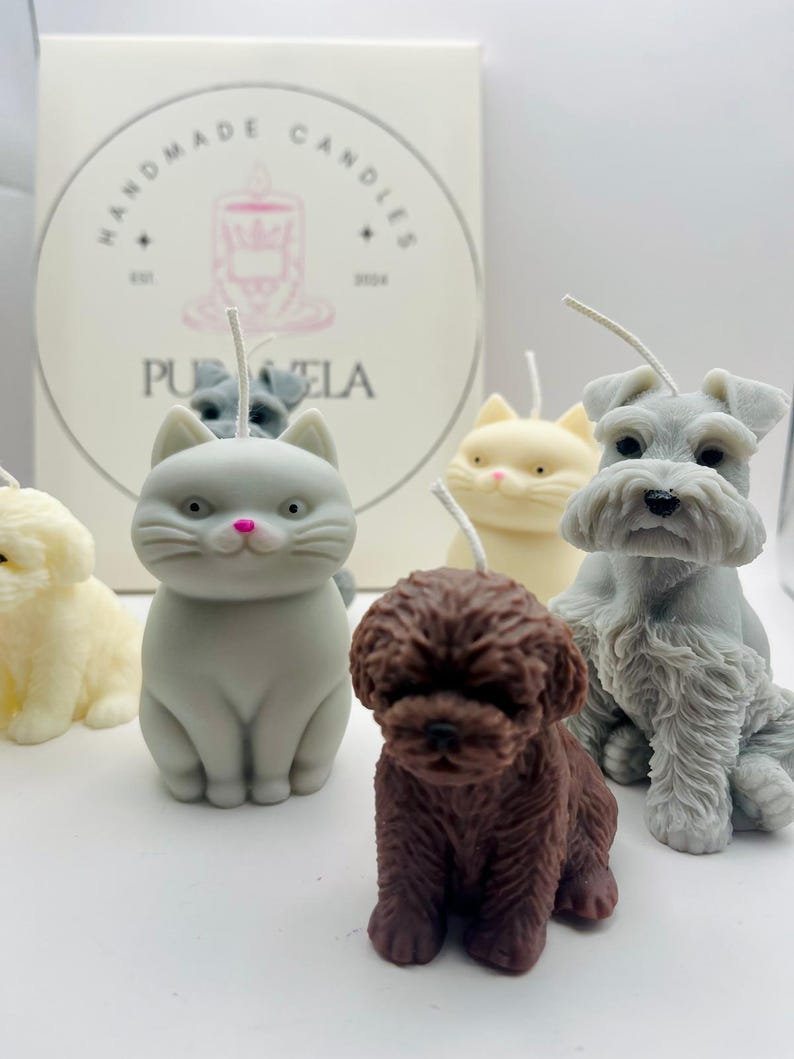 Personalized Dogs and Cats Candles - Etsy