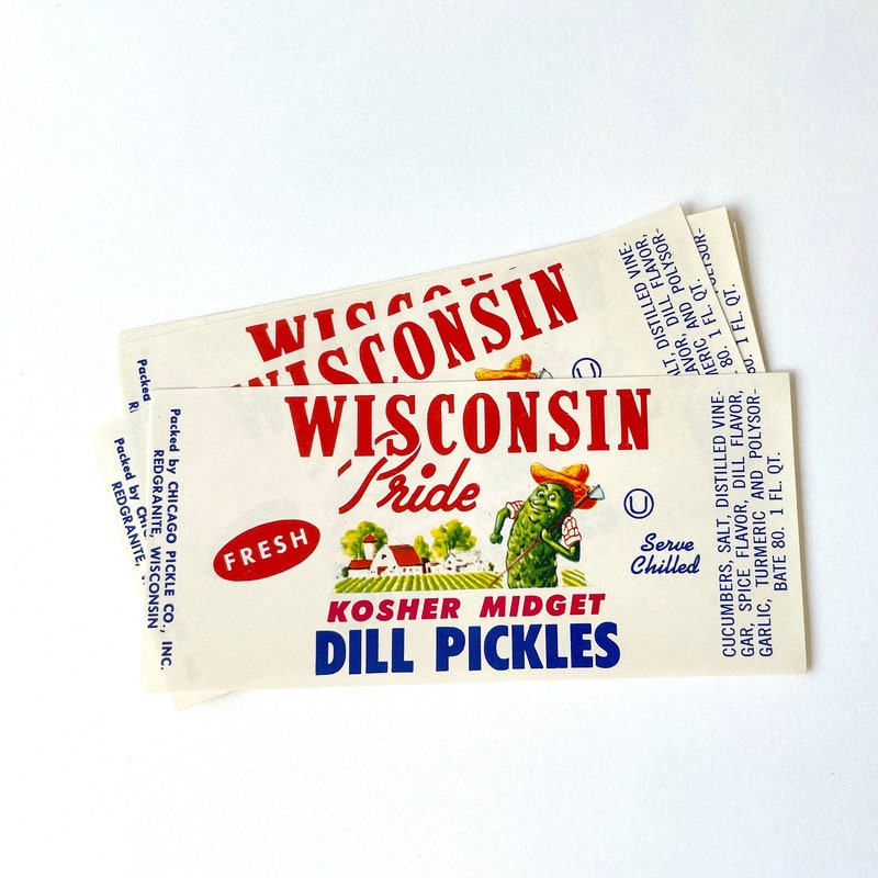 Pickle Labels - Etsy