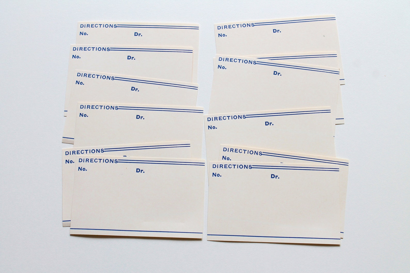 Vintage Pharmacy Rx Labels Blank | Etsy