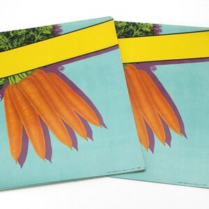 Vintage Carrots Vegetable Crate Labels - Etsy