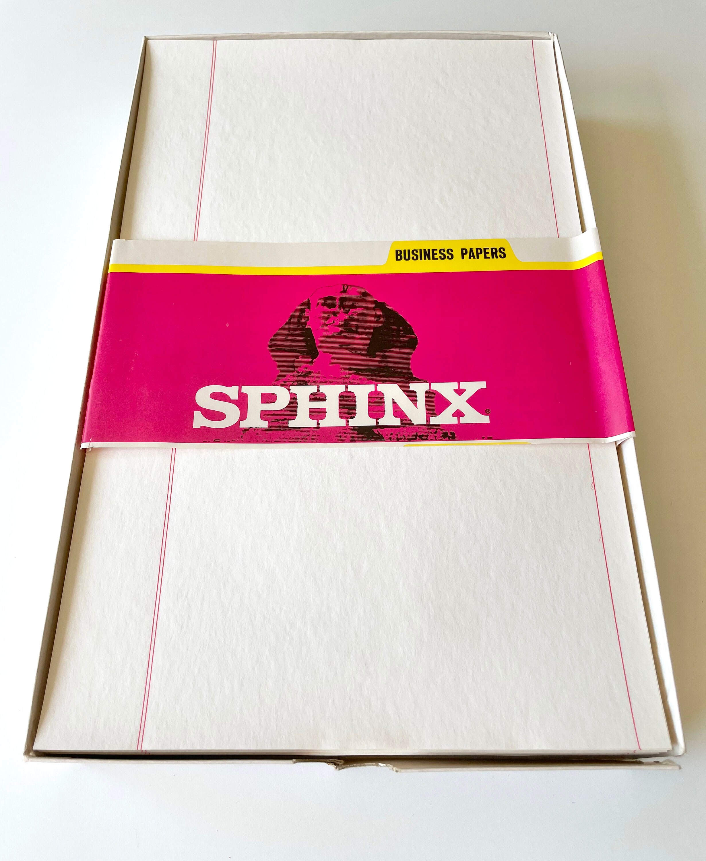 Vintage Sphinx Business Papers Esquire Bond medium weight | Etsy