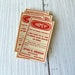 Antique Apothecary Labels - Red Liniment Labels - Etsy