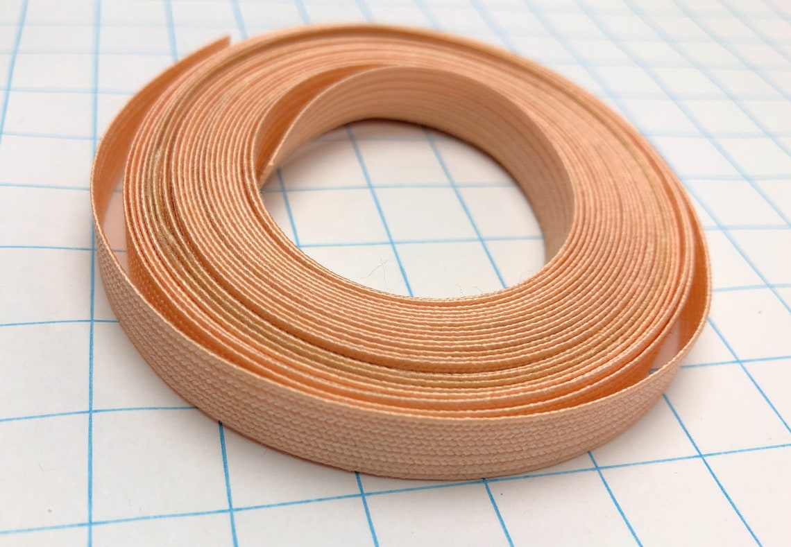 Vintage Flat Braid Trim Tea Rose 3/8 Wide | Etsy