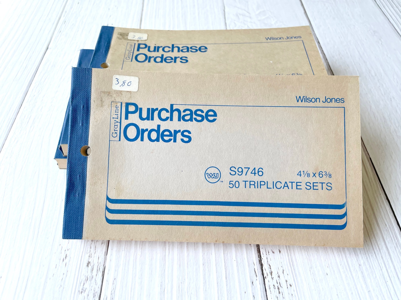 Vintage Purchase Orders Invoice Receipt Book - Etsy