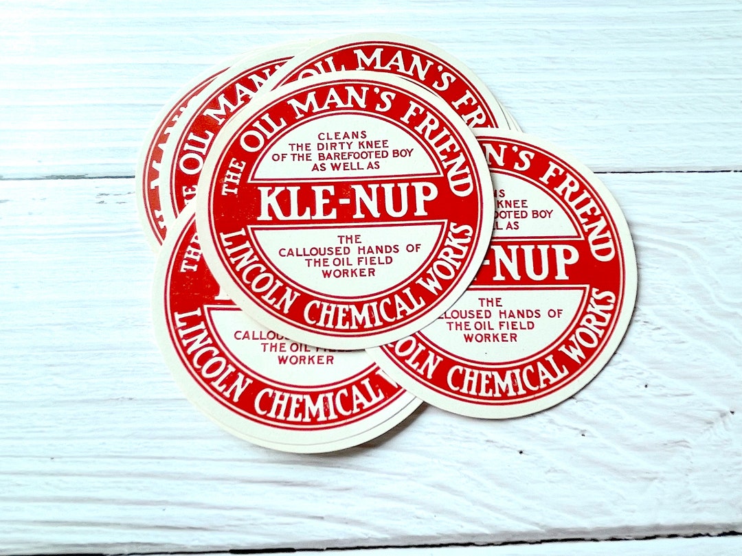 Vintage Rx Soap Labels - Kle-nup by Lincoln Chemical Works - Etsy
