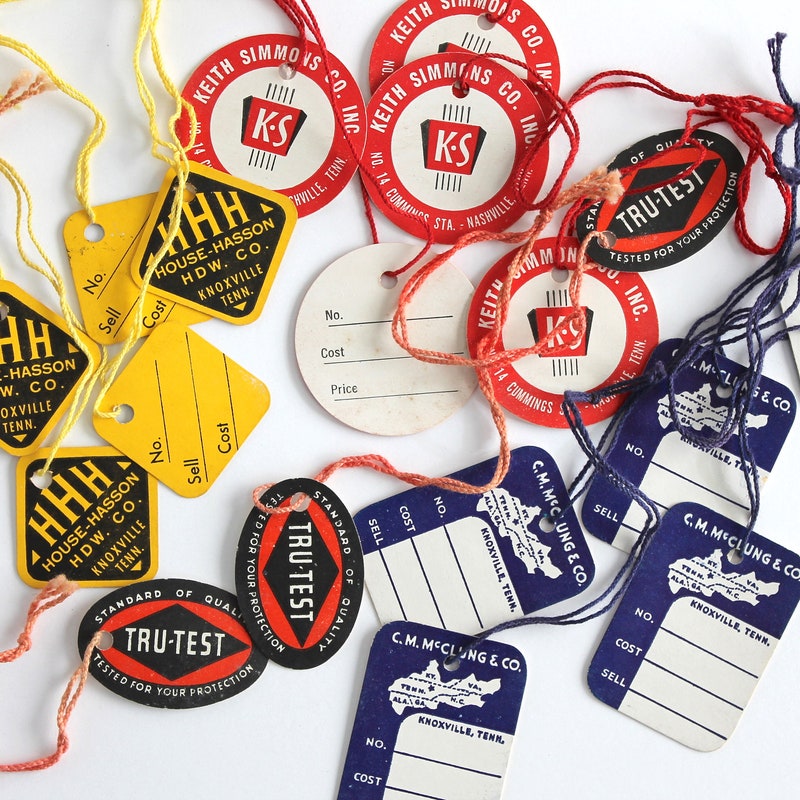 Vintage Hang Tags - Etsy