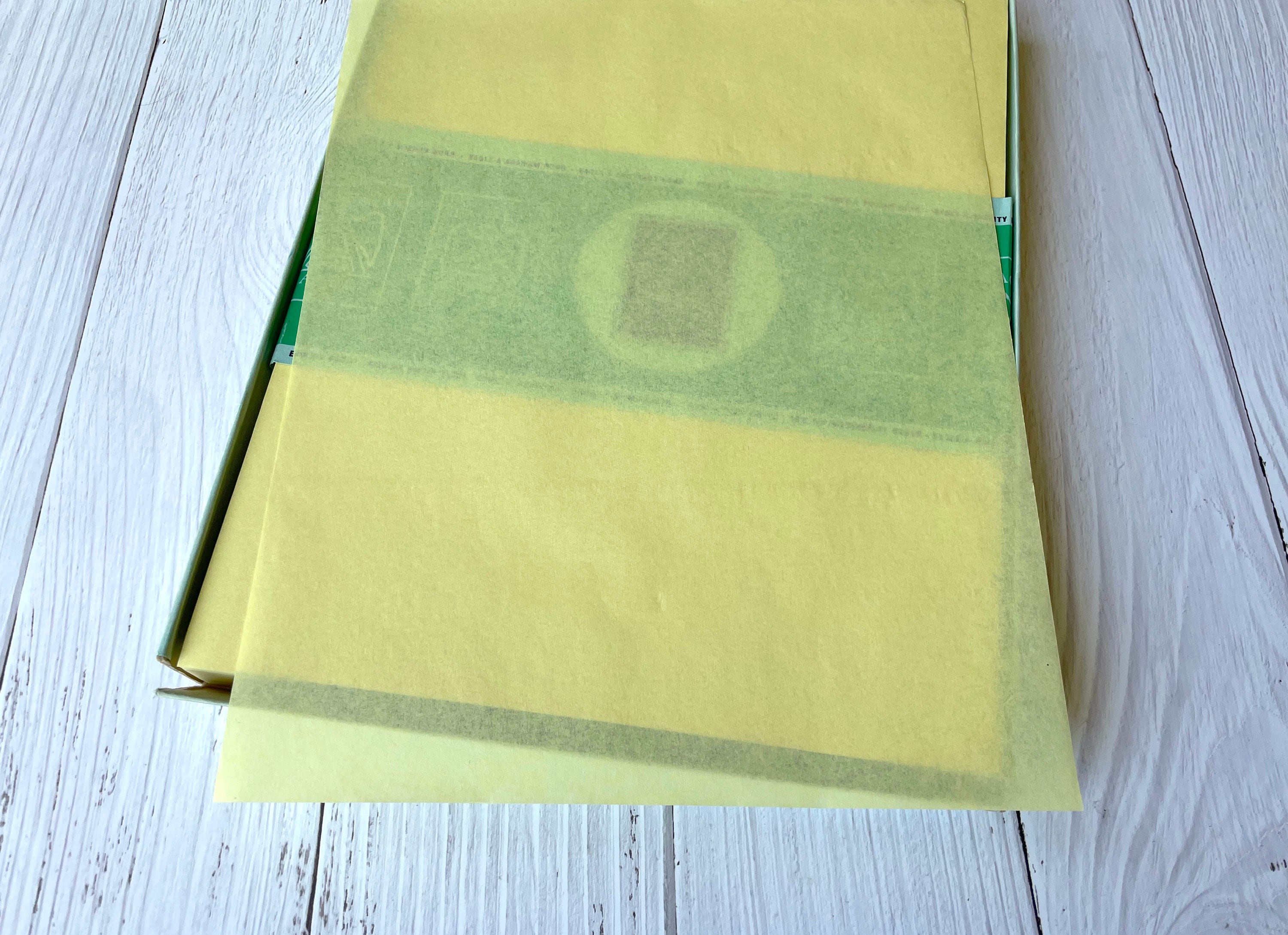 Vintage Canary Yellow Manifold Paper - Eagle-a Brand Lightweight Second ...