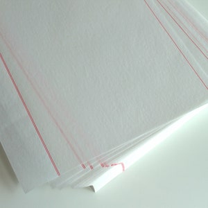 Vintage Onion Skin Paper With Cockle Finish Eagle-a Brand Red Legal ...