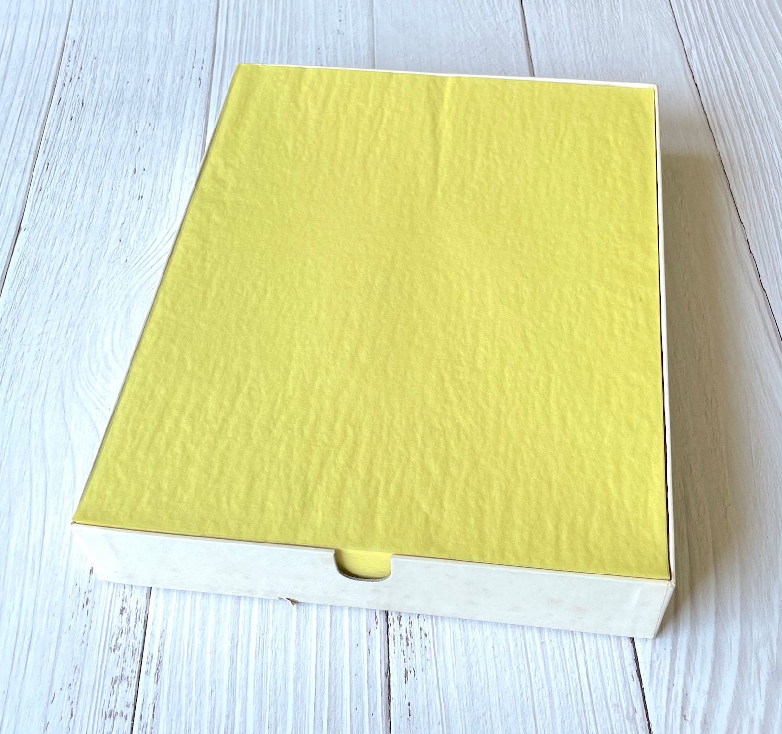 Vintage Canary Yellow Onion Skin Paper - Fox River Brand, Letter Size 8 ...