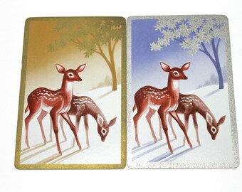 Deer Playing Cards - Etsy