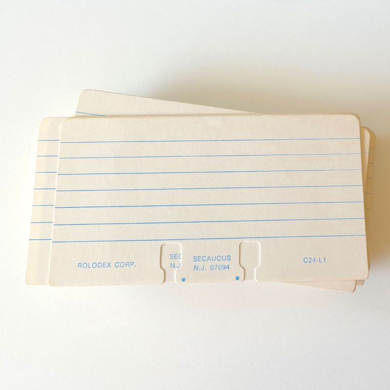 Rolodex - Etsy