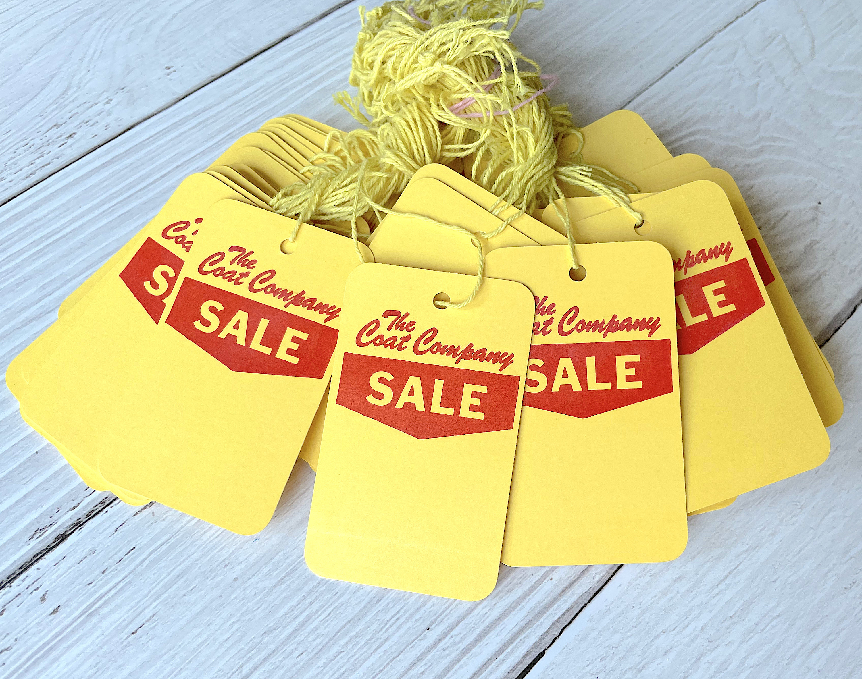 Vintage Hang Tags