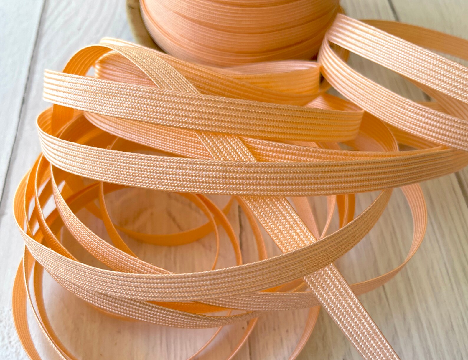 Vintage Flat Braid Trim Tea Rose 3/8 Wide - Etsy