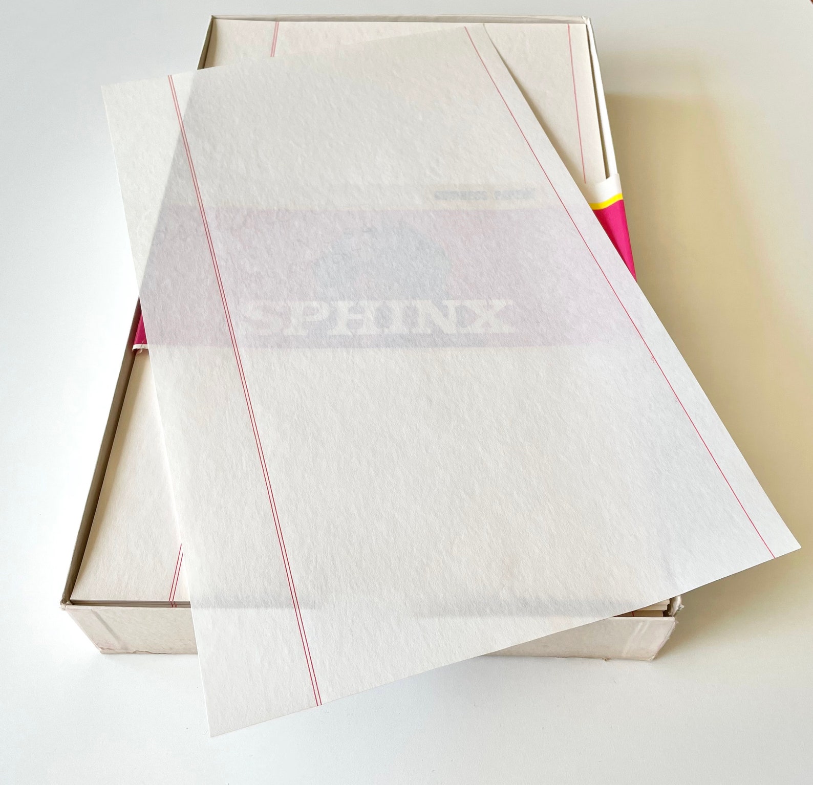 Vintage Sphinx Business Papers Esquire Bond Medium Weight - Etsy