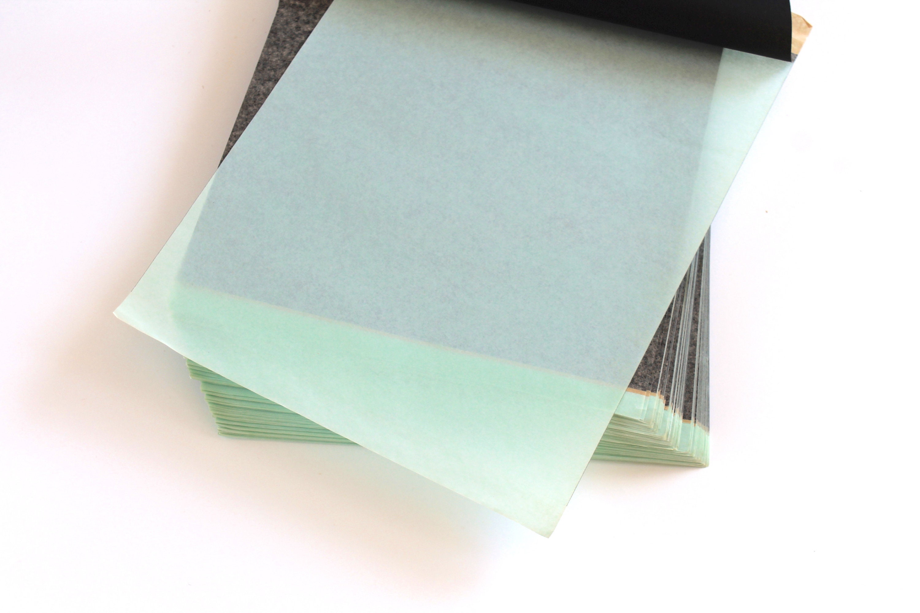 Vintage Green Copy Paper With Carbons - Copy Sets, Second Sheets ...