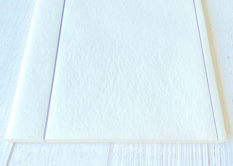 Vintage Purple Ruled Paper - Plover Bond, Folio Size 8" by 13" - Etsy