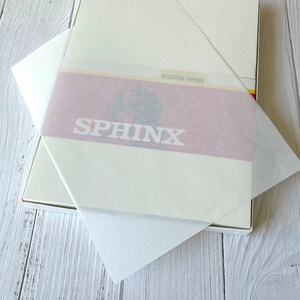 Vintage Saxon Onion Skin Paper - Sphinx Brand - Letter Size 8.5" by 11 ...