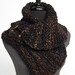Knitted Black Capelet Cowl Turtleneck With Toggle Buttons - Etsy