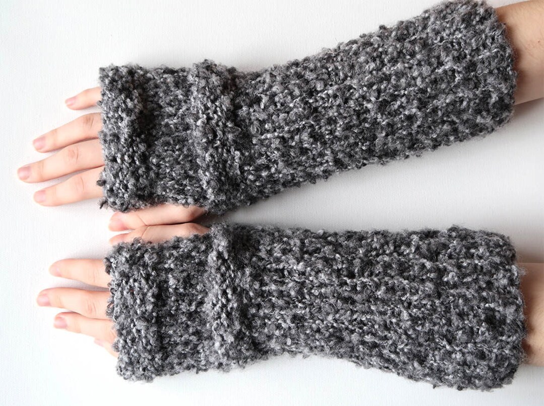 Knitted Armlets Fingerless Gloves Arm Warmers Wristlets Outlander Knits ...