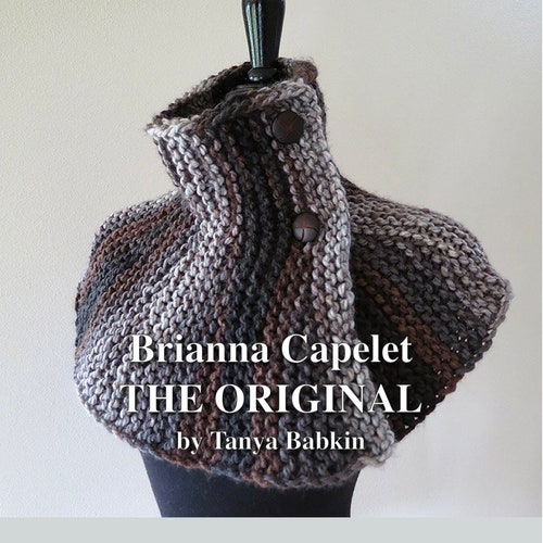 PDF Pattern Brianna Capelet Crochet Version of THE ORIGINAL - Etsy