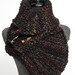 Knitted Black Capelet Cowl Turtleneck With Toggle Buttons - Etsy