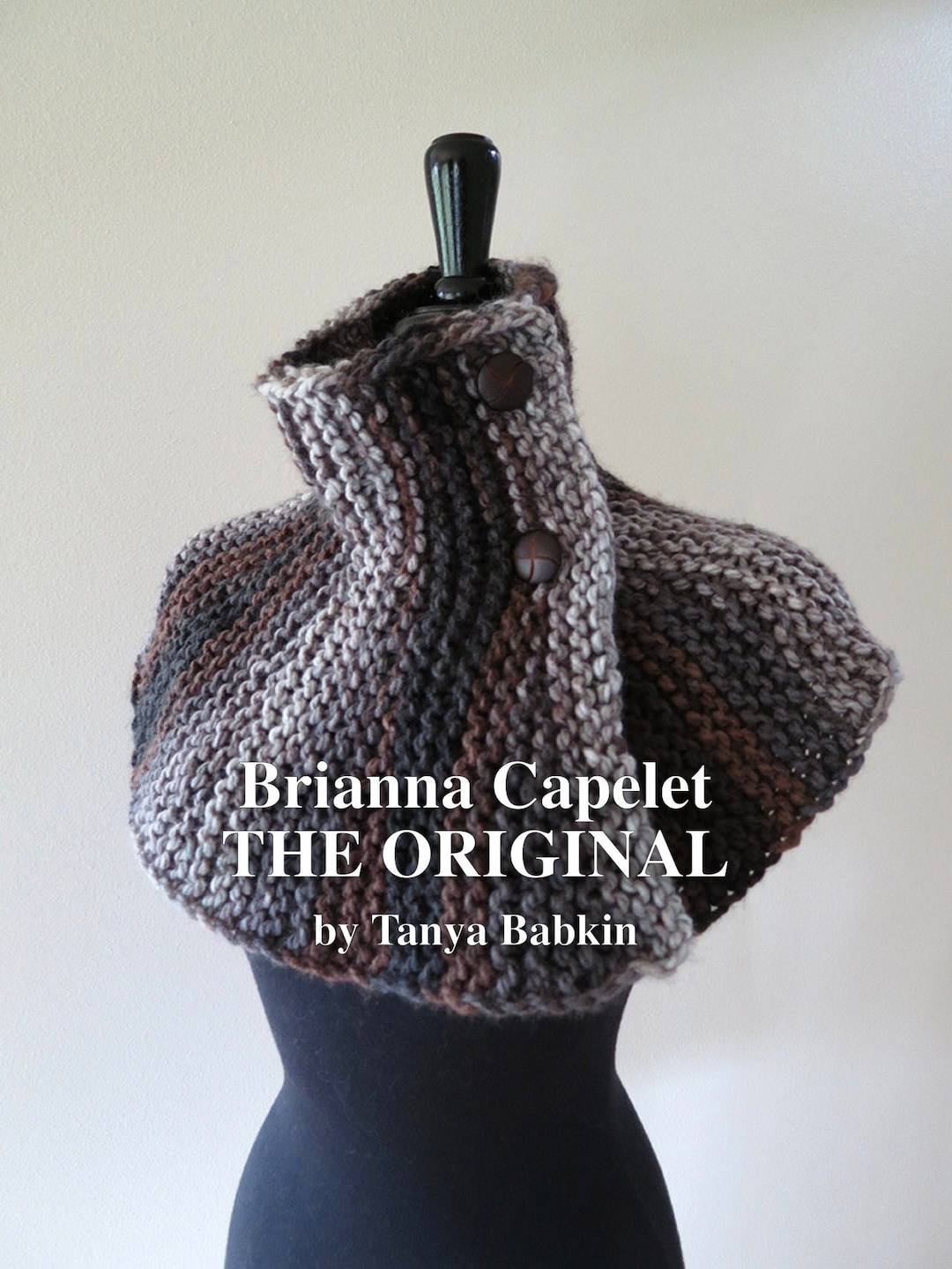 The ORIGINAL BRIANNA Reunion Knitted Capelet by Tanya Babkin in ...
