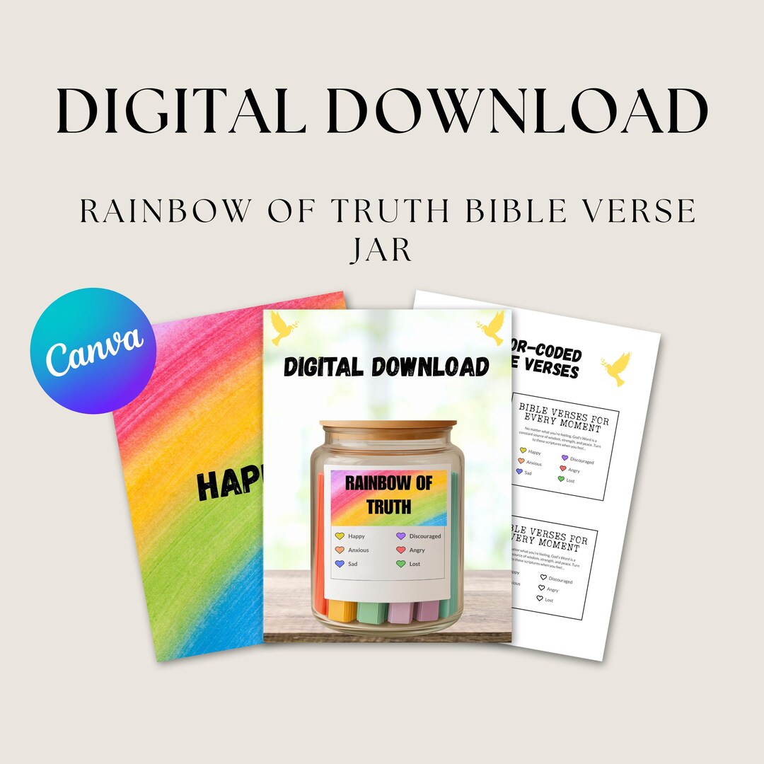 Bible Jar, Bible Verse Jar, Bible Gifts for Kids , Verse Jar , Read Me ...