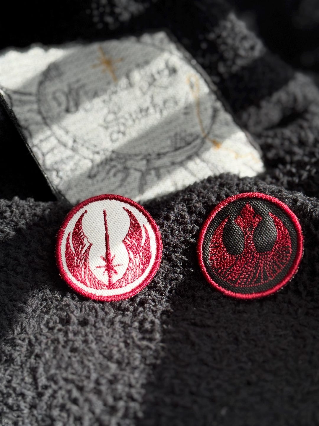 Star Wars Inspired Embroidered Patches, Jedi & Rebel Alliance Iron on Appliques - Etsy