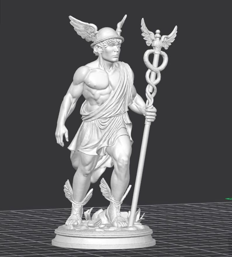 Greek Gods STL Bundle: 3D Printing Models (12 Olympian Pantheon) - Etsy