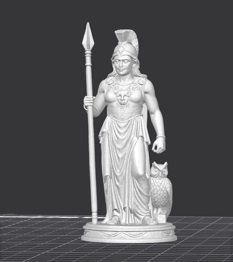 Greek Gods STL Bundle: 3D Printing Models (12 Olympian Pantheon) - Etsy