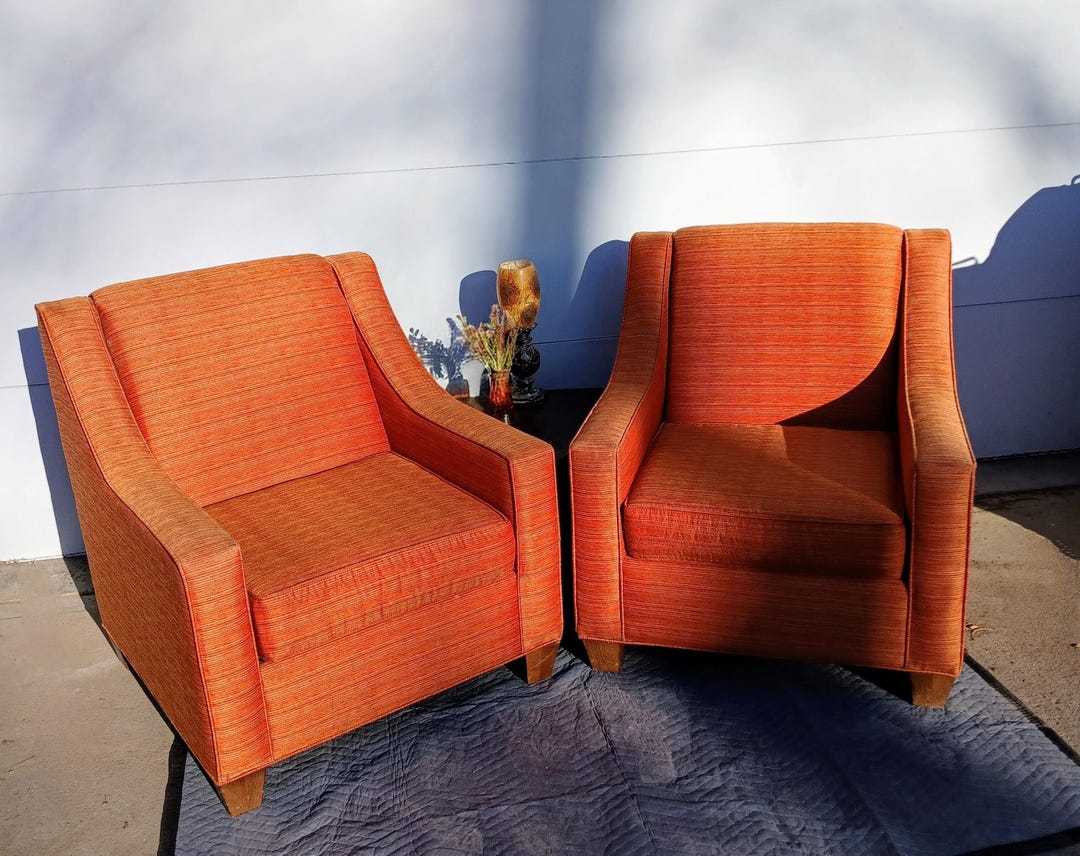 SOLD Set of Refreshed Edgecombe Furniture Phillip Lounge Chair DON'T ...