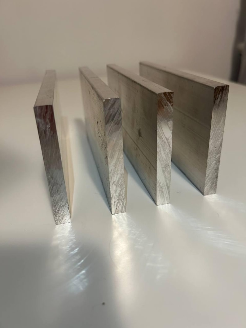 Aluminum Plate 6061, 3/8" Thick, 6x3". Custom Sizes & Personalization ...