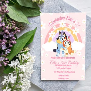 Wackadoo - Editable Birthday Invitation Pack - Etsy