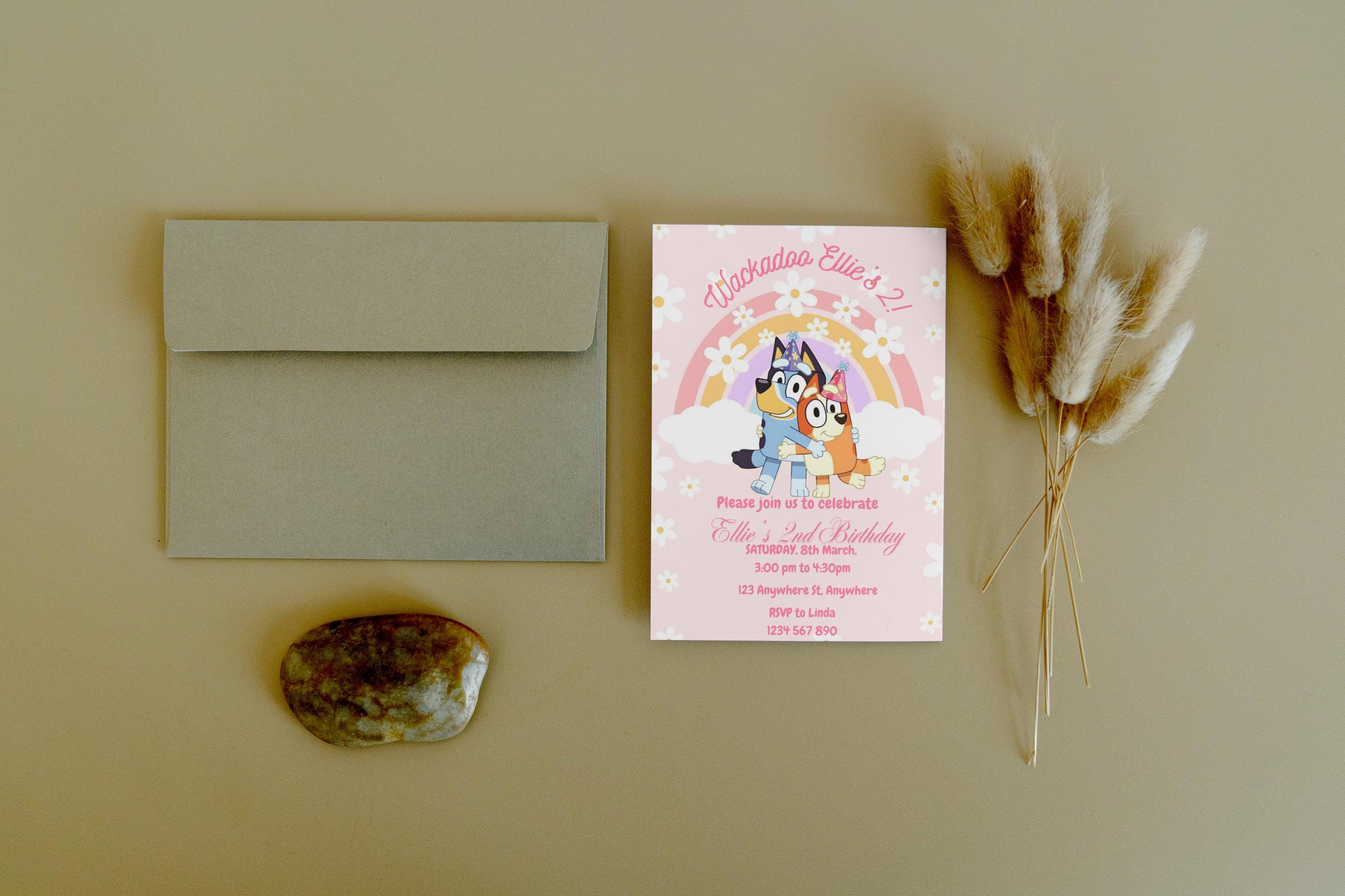 Wackadoo - Editable Birthday Invitation Pack - Etsy