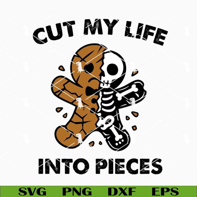 Gingerbread Skeleton - Etsy