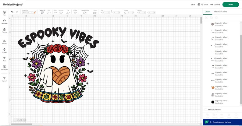 Espooky Vibes Svg Png, Mexican Halloween Svg, Concha Ghost Svg, Pan ...