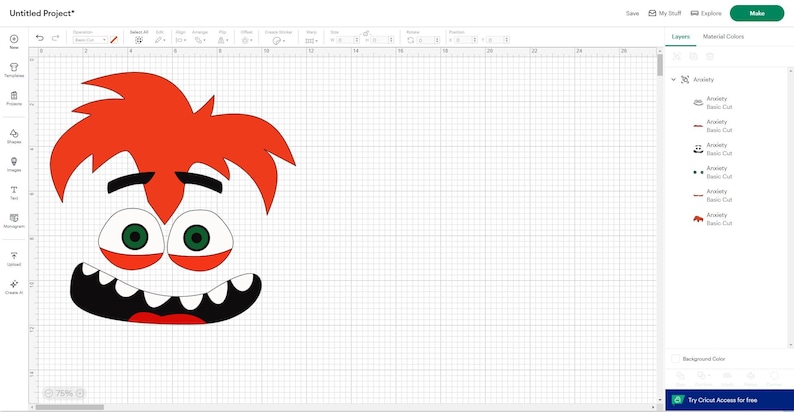 Emotion Friends Face Svg Png Bundle, Cartoon Characters Face Svg ...