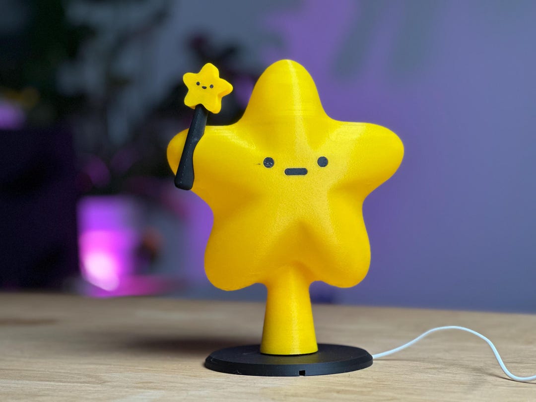 Hoshi Star Tree Topper Lamp – LED Tabletop Christmas Light, Night Light ...