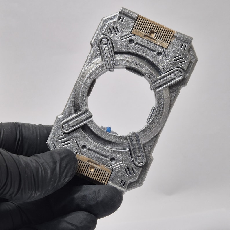 Halo Cortana Chip Replica With LED Light | 3D Printed Masterpiece for ...
