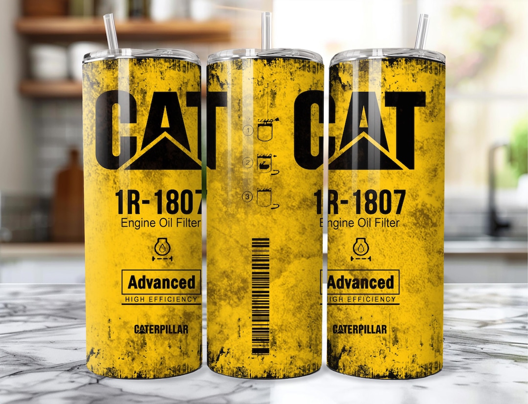 Caterpillar Oil Filter Tumbler