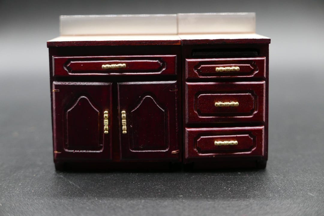 Vintage Concord Miniatures Dollhouse Kitchen Cabinet – 1:12 Scale - Etsy
