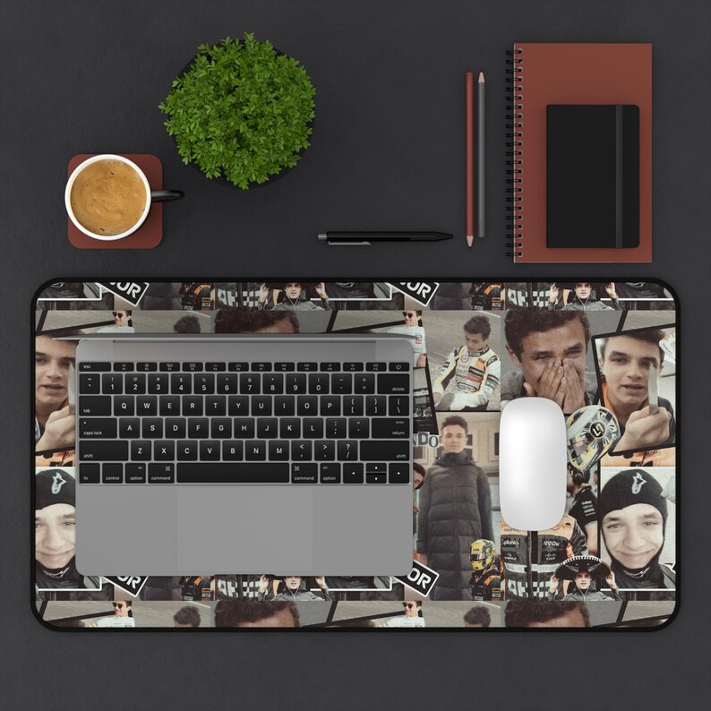 Lando Norris Desk Pad Mclaren F1 Driver Funny Moments, Formula 1 Desk ...