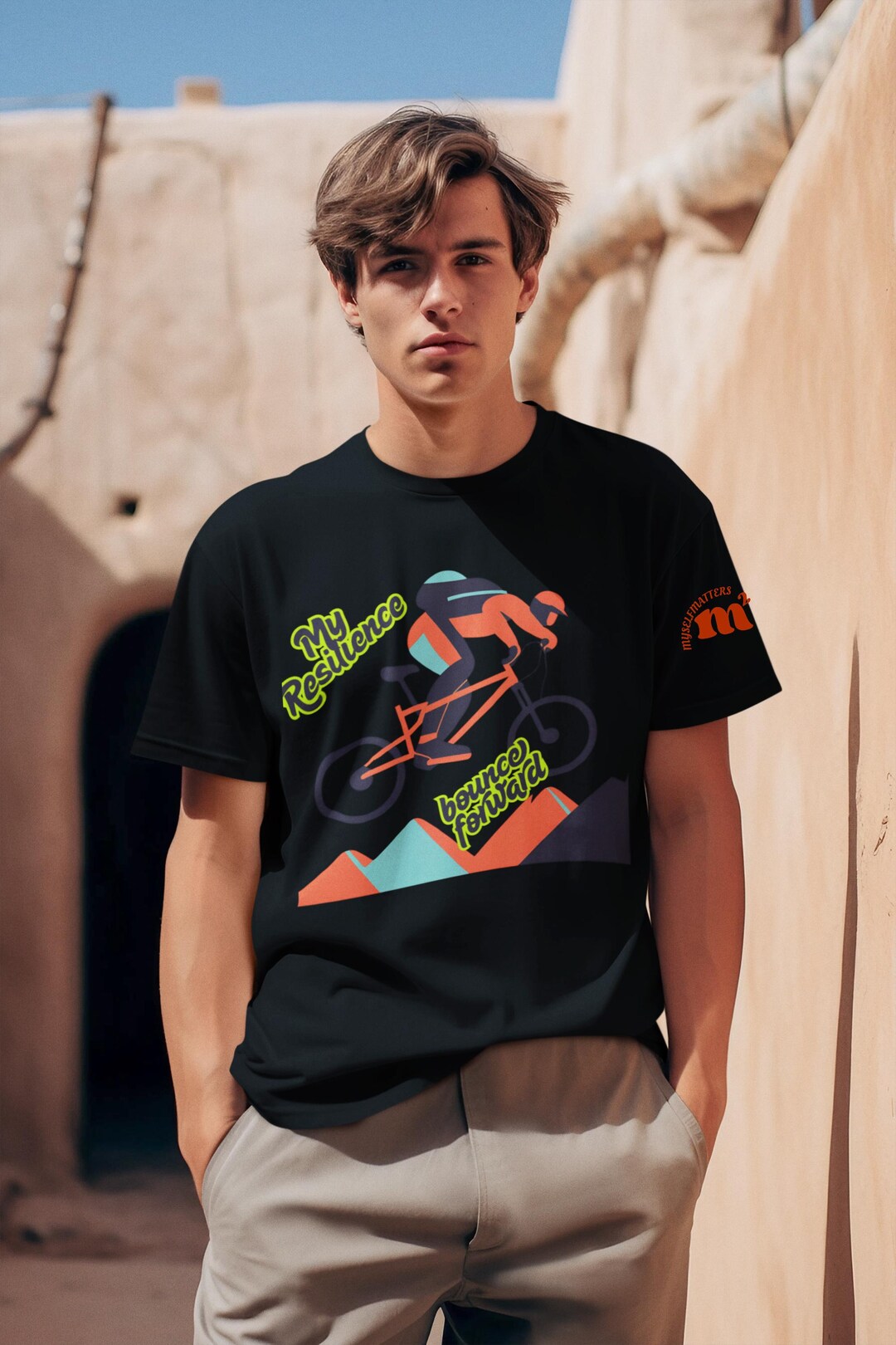 Resilience T-shirt - Motivational Quote Shirt, Bounce Back Tee, Mental ...