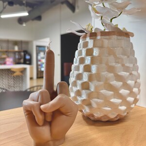 Middle Finger Candle Large, Life Sized 7 Inch - Etsy