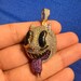14K Gold Plated Iced Out Cartoon Demon Face Pendant CZ Diamonds Hip Hop ...