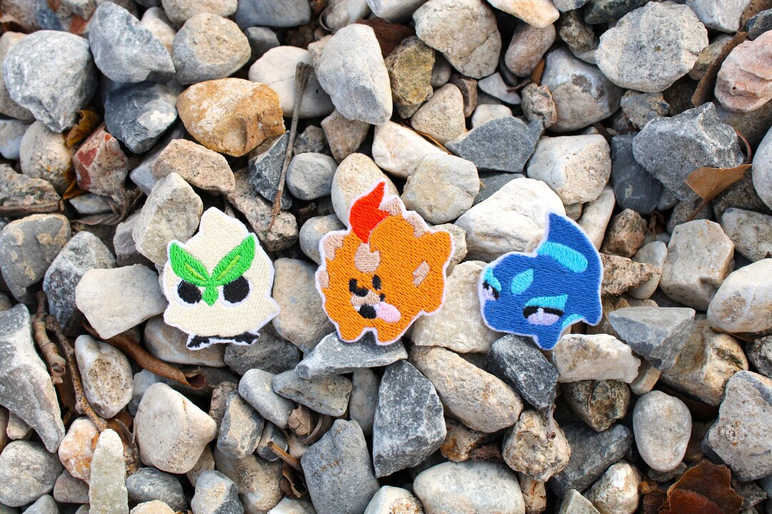 Handmade Pockét Mon Gen10 Starters Browt Pombon Gecqua Badge Pin ...