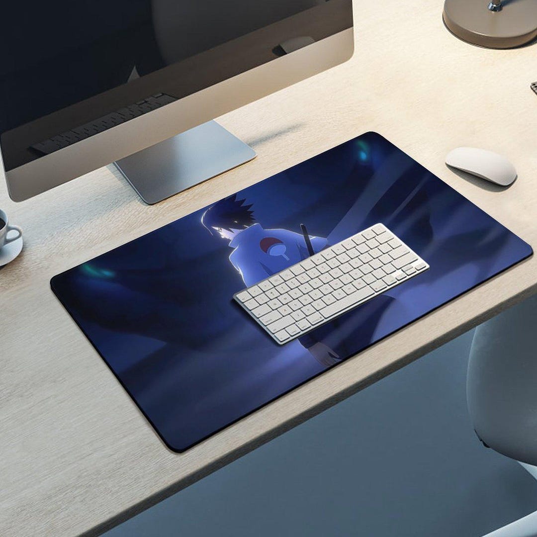 Sasuke Uchiha Anbu Tactical Mouse Pad - Shadow Ops Gaming Desk Mat 29.5 ...