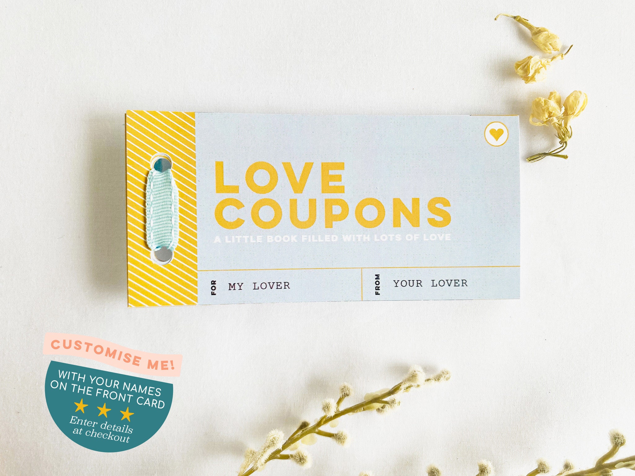 Custom Love Coupons: Quality Time 5 Love Languages Love - Etsy Australia