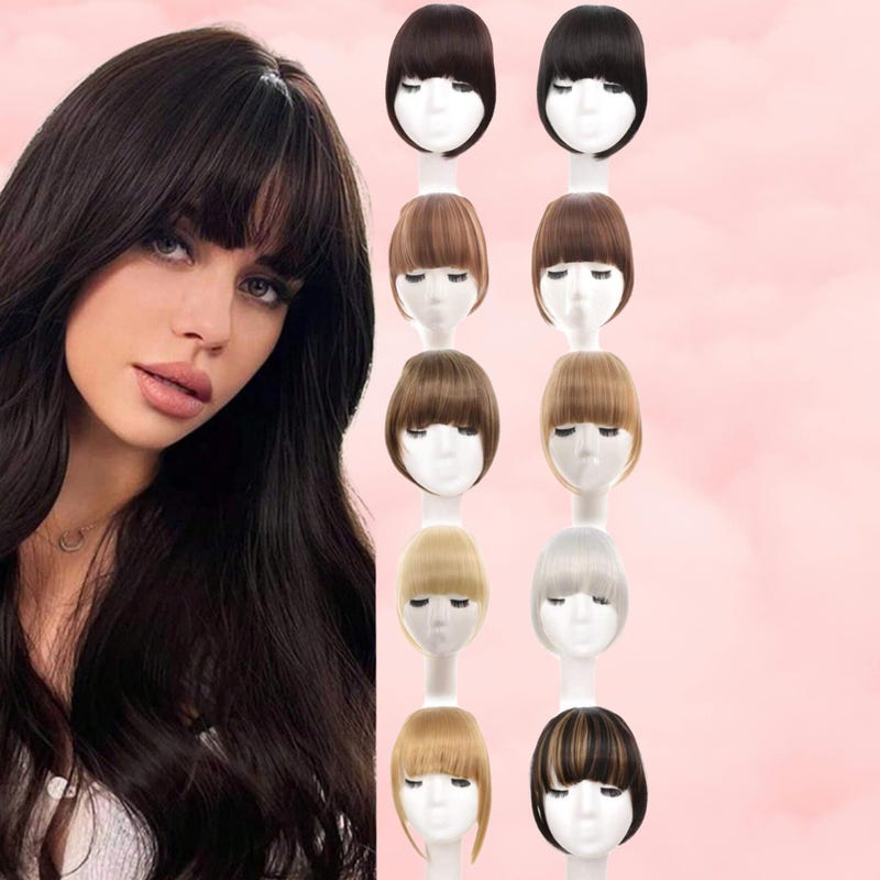 Hair Topper With Bangs - Etsy